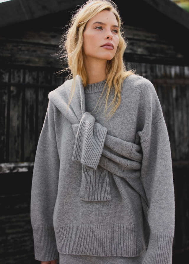 Джемпер Eli, сірий | LBTM STUDIOS